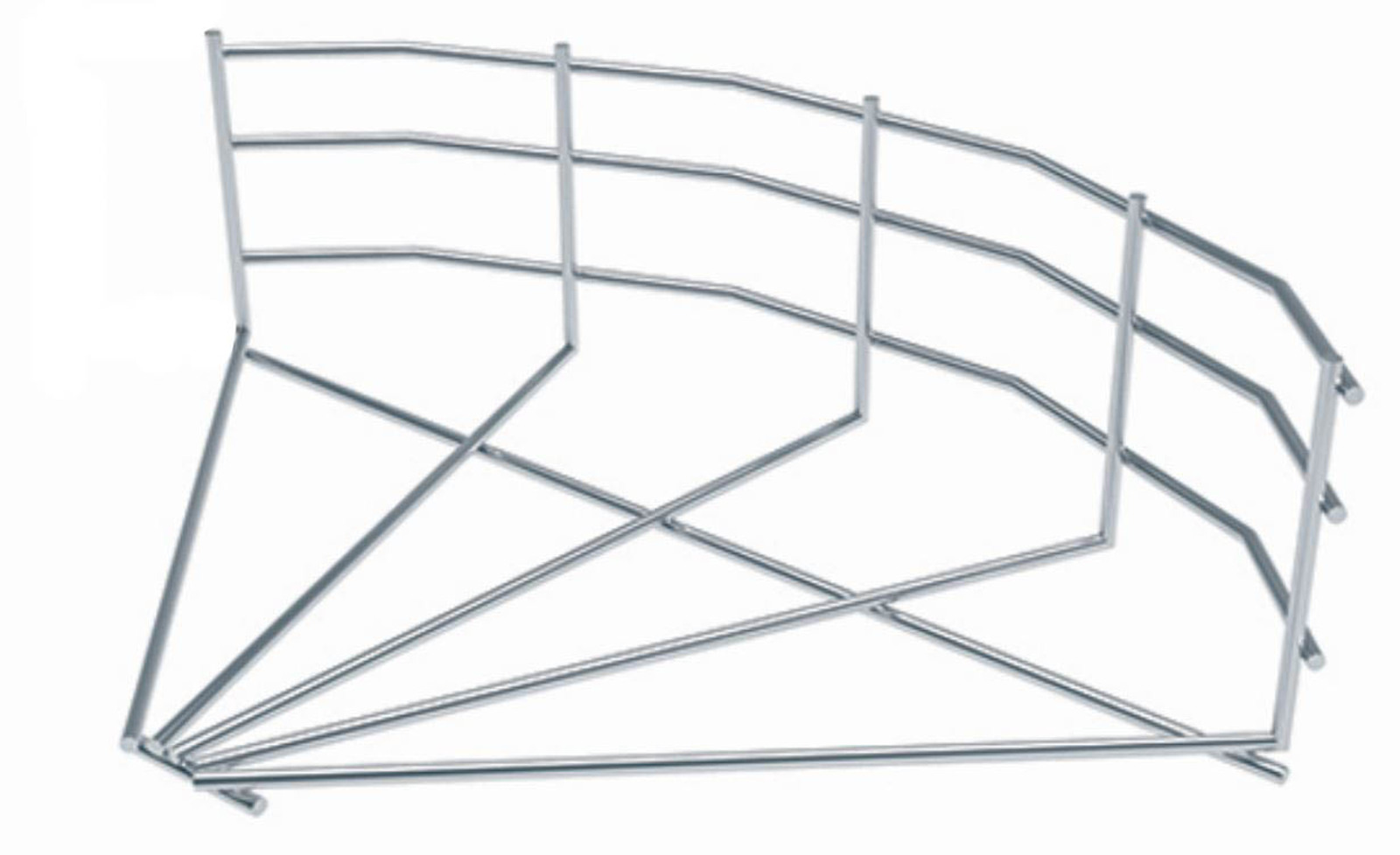 Dossena ® - Doir-Wire Mesh Tray Horizontal Bend 90